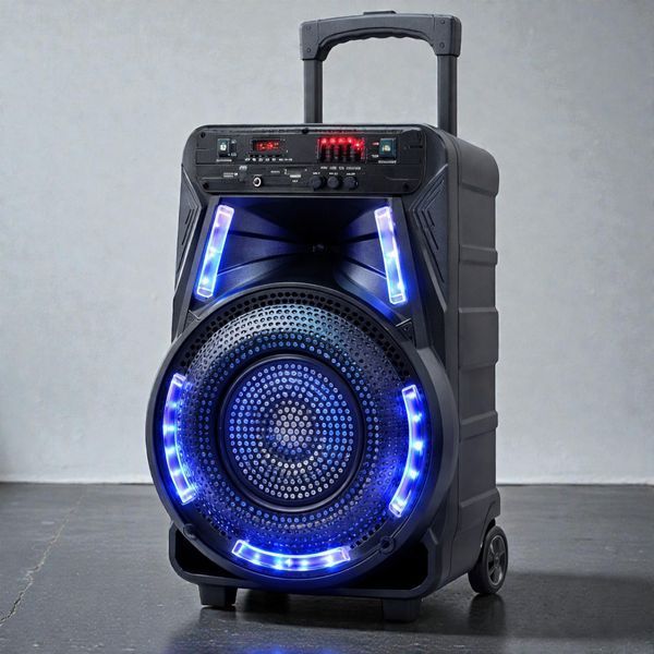 Купити Акумуляторна колонка ZXX 400 Вт з динаміком 12" переносна ...